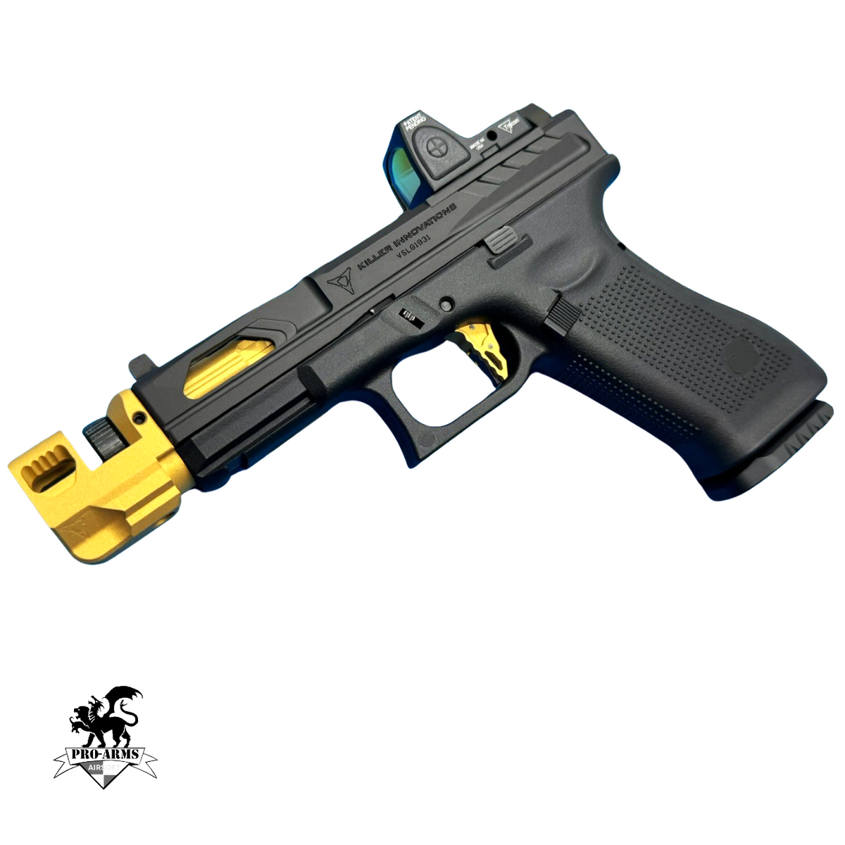 Pro Arms CNC Aluminum Killer Style Slide Set for Umarex / VFC Glock 19 ...