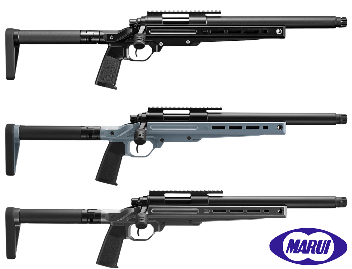 Tokyo Marui VSR ONE (Black / Stealth Gray / Phantom Blue) – Rainbow 8