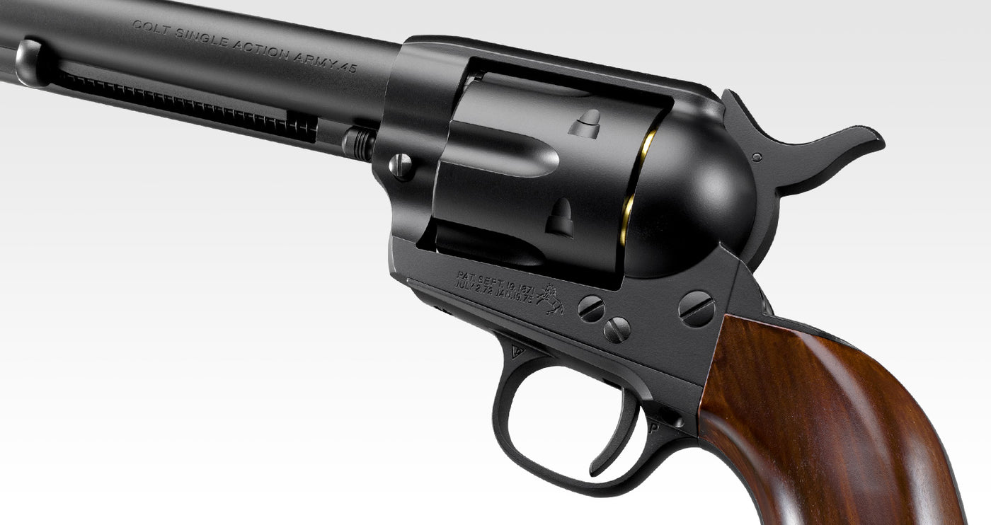 Tokyo Marui SAA.45 Civilian 4 3/4 inch Revolver (Black) – Rainbow 8